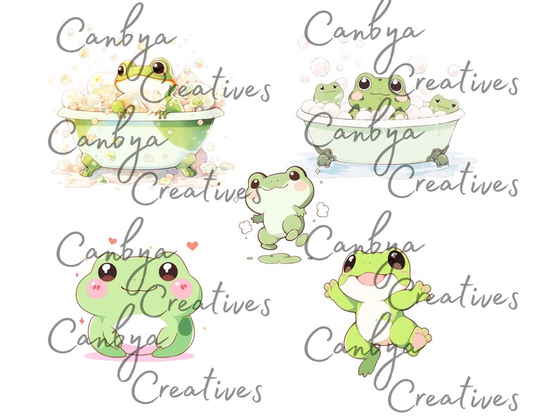 Cute Frog Clipart, Kawaii Frog, Kawaii Png 's, Kawaii Svg 's, My Kawaii ...