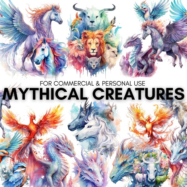 Mythical Creatures - Etsy