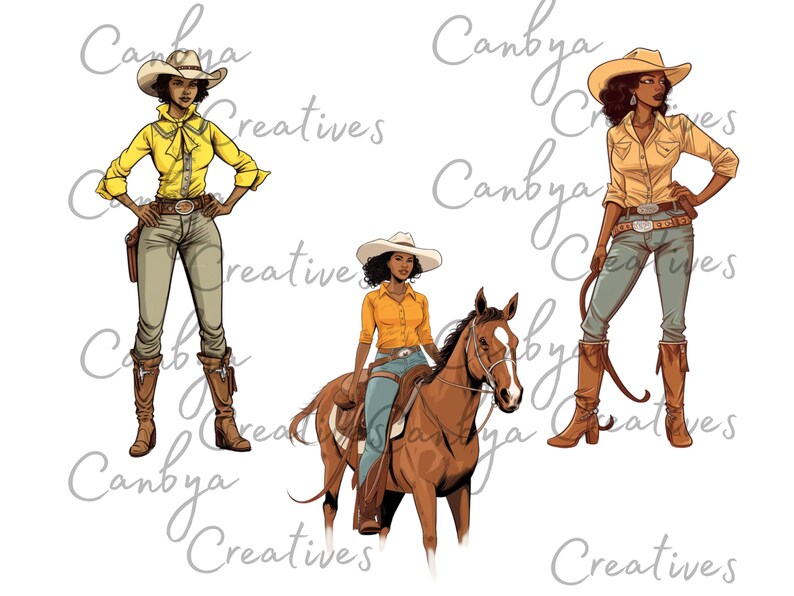 23 African American Cowgirl Svg 's, 23 Black Cowgirl Png 's, Western ...