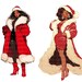 16 Black Anime Styled Mrs Claus Svg Png Clipart, African American ...