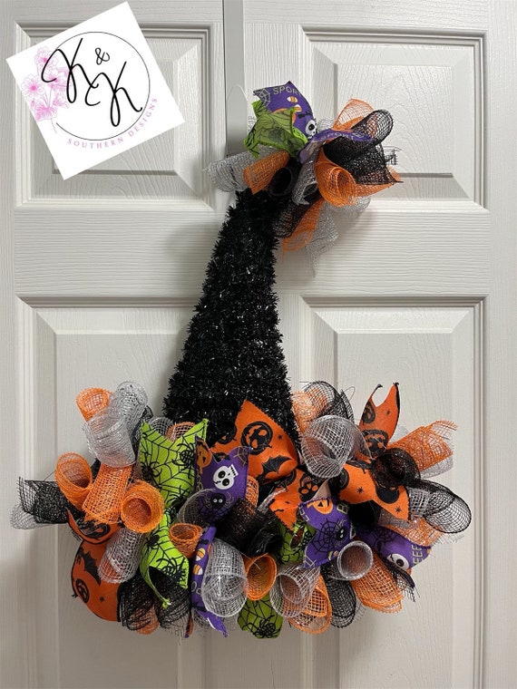 Witches hat wreath store