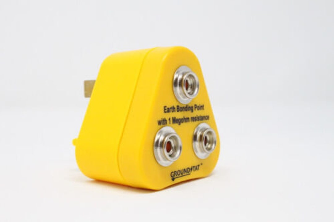 Anti Static ESD Grounding / Bonding Plug 3 X 10 Mm Studs Usa/asia Plug ...