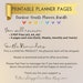 Daily Planner With Goal and Meal Plan Printable Weekly Planner ...