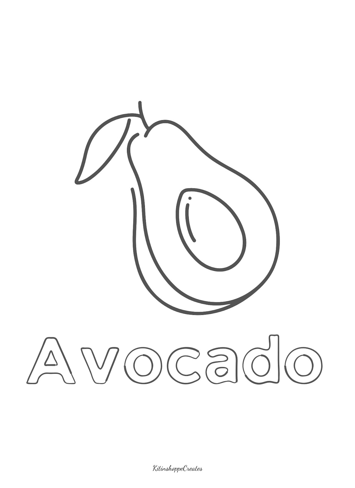 Coloring Pages Fruits Kids Printable Coloring Pages Fruit With Names ...