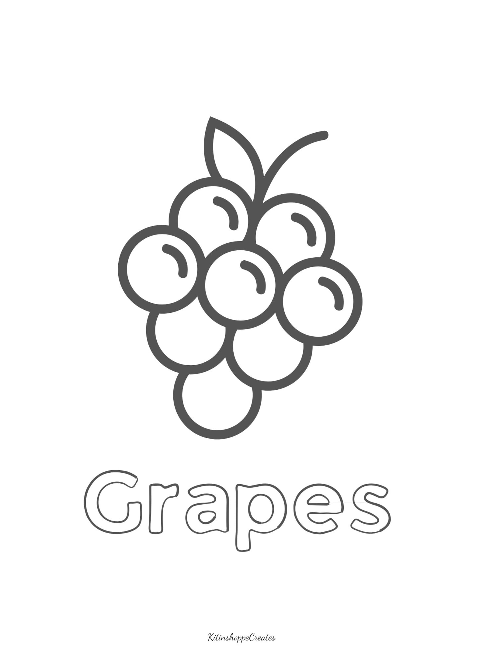 Coloring Pages Fruits Kids Printable Coloring Pages Fruit With Names ...