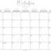 Printable Calendar 2023 Minimalist Calendar 2023 Landscape Minimalist ...