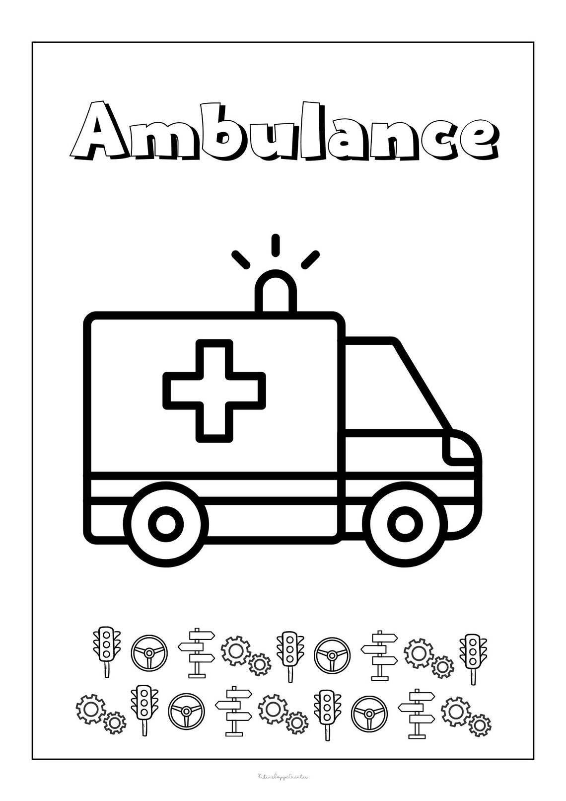 Vehicle Coloring Pages Kids Vehicle Printable Coloring Homeschool ...