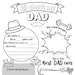 Printable Gift Idea for Dad All About My Dad Printable Father’s Day ...