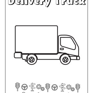 Vehicle Coloring Pages Kids Vehicle Printable Coloring Homeschool ...