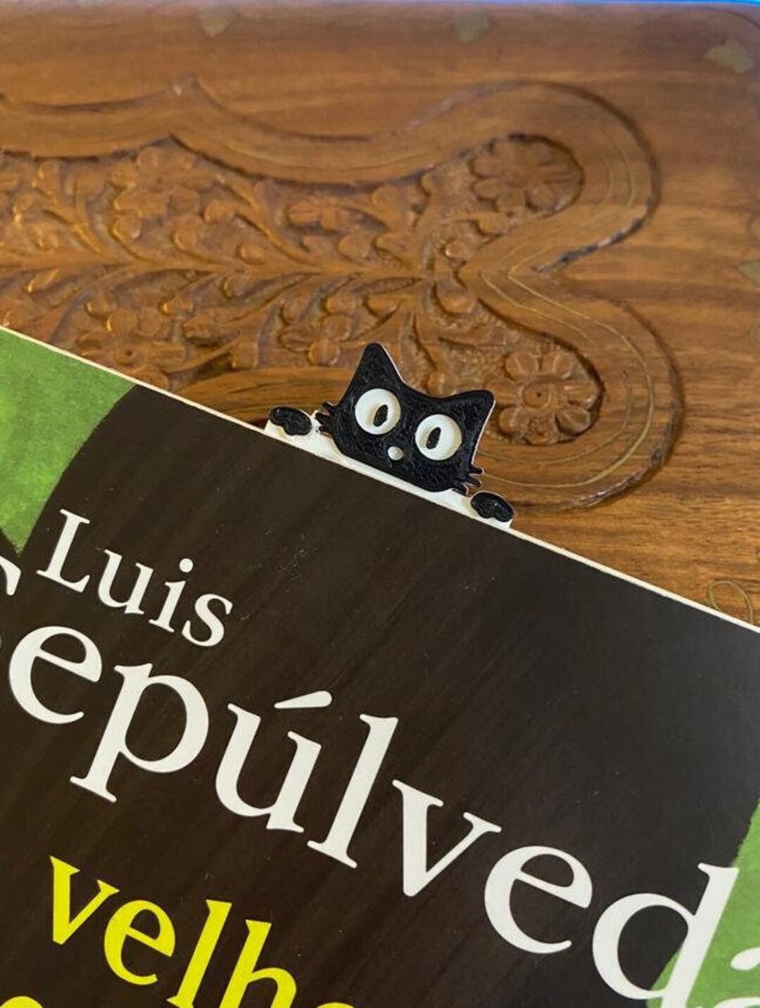 Cat Bookmark 3D Printed - Etsy