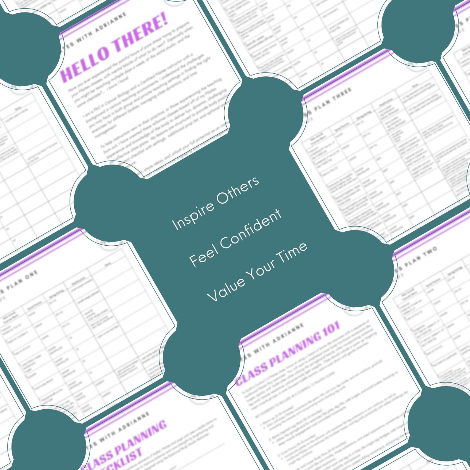 3x Reformer Pilates Class Plans, Barre, Control 1.5 (PDF Pattern) - Etsy