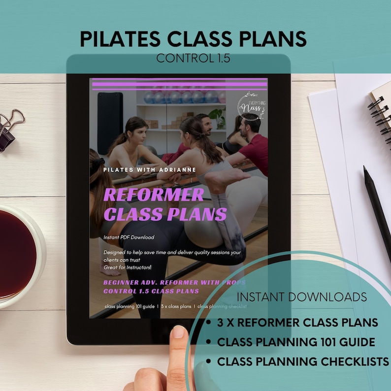3x Reformer Pilates Class Plans, Barre, Control 1.5 (PDF Pattern) - Etsy