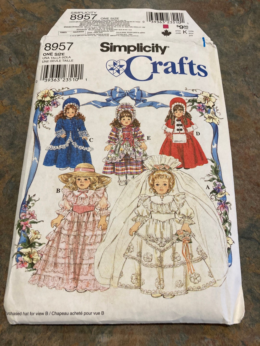Victorian Dress Patterns for 16” or 18” Collector Dolls. - Etsy