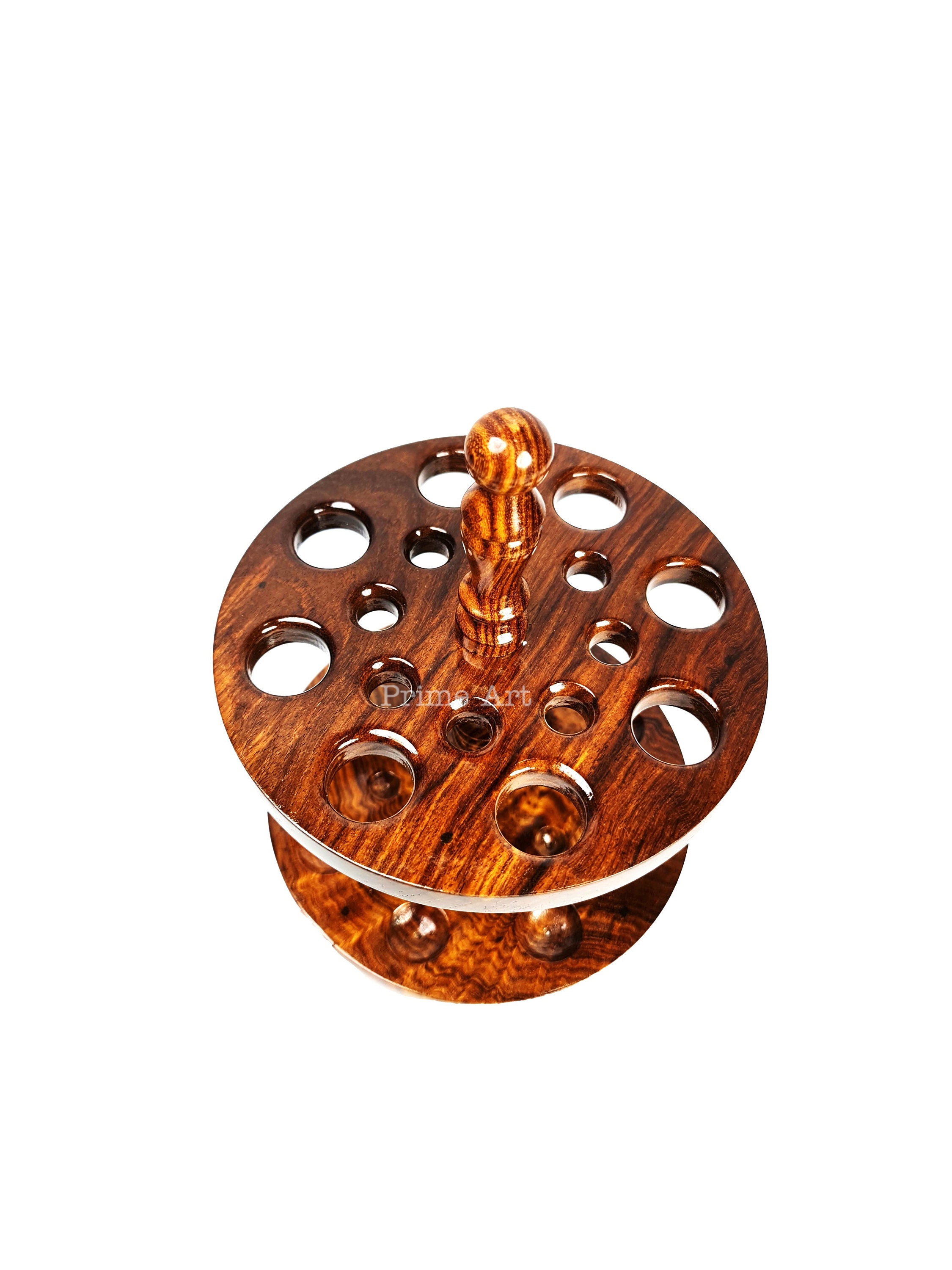 Handcrafted Wooden Crochet Stand Yarn Organizer and Tension - Etsy