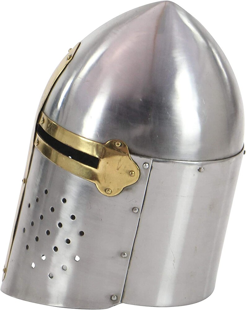 Authentic Medieval Knight Templar Helmet Crusader Armor - Etsy Authentic Medieval Knight Templar Helmet Crusader Armor - Etsy
