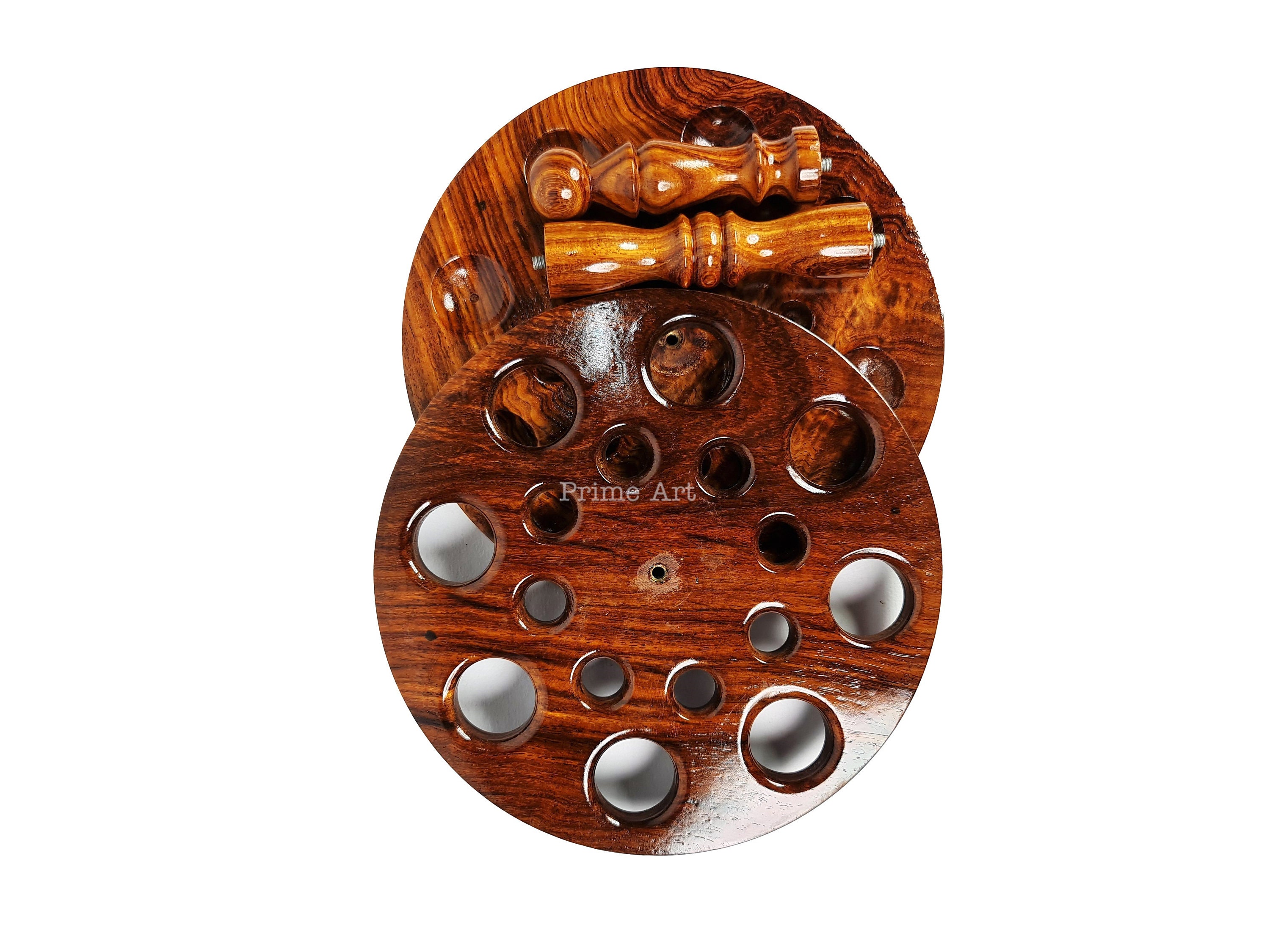 Handcrafted Wooden Crochet Stand Yarn Organizer and Tension - Etsy