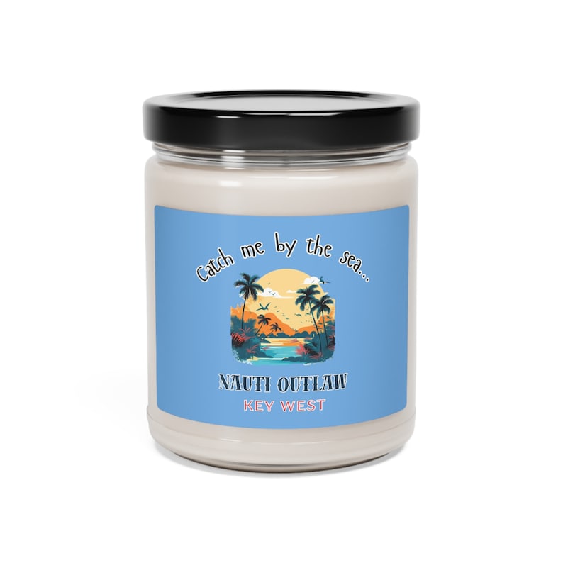 Catch Me by the Sea 9oz Scented Soy Candle, Key West Candle, Florida ...