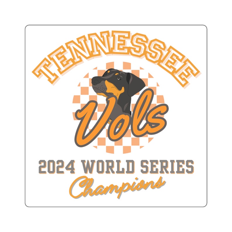Tennessee Vols Baseball Champs 2024 Stickers, Rocky Hock, Vols Baseball ...