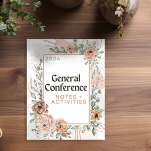 INSTANT DOWNLOAD General Conference Study Notebook - Etsy