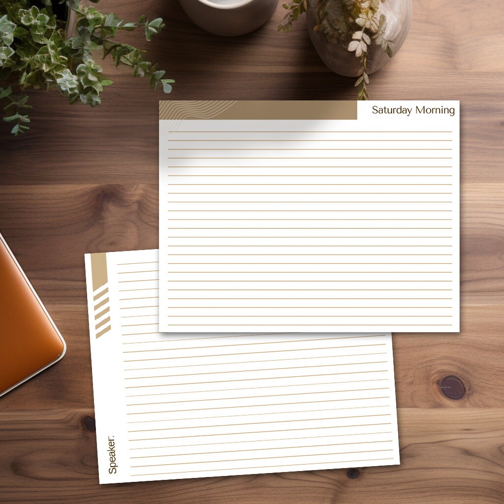 DIGITAL DOWNLOAD: Horizontal 11x8.5 General Conference Study Notebook ...