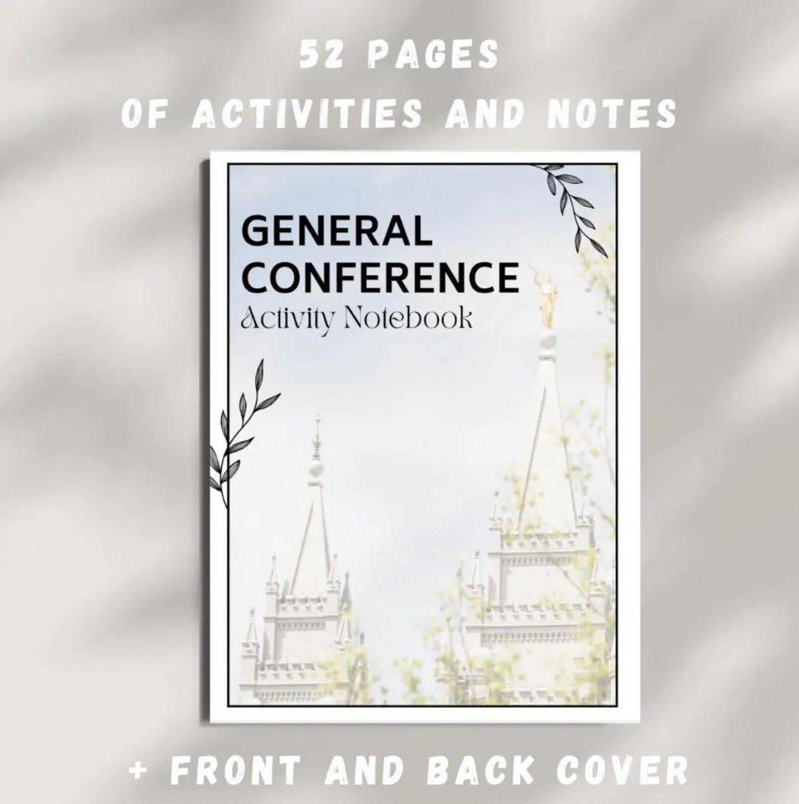 INSTANT: 2025 General Conference Activity & Notes Bundle – 3-in-1 ...