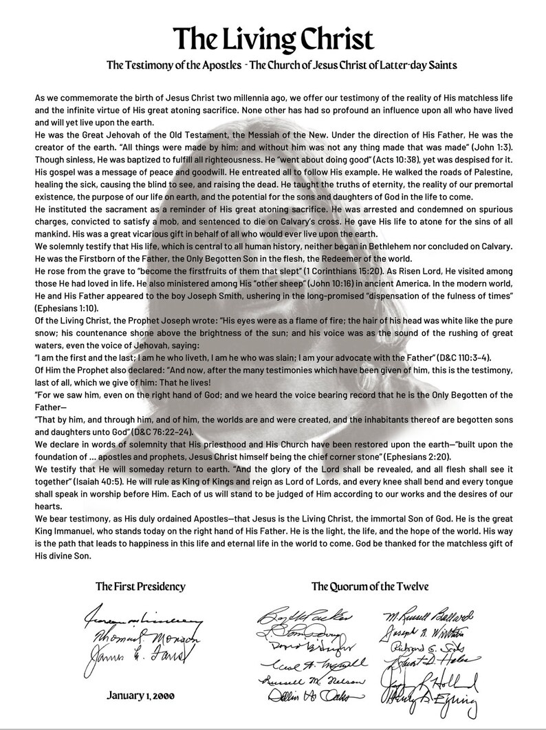 Printable of the Living Christ on a Drawing - Etsy