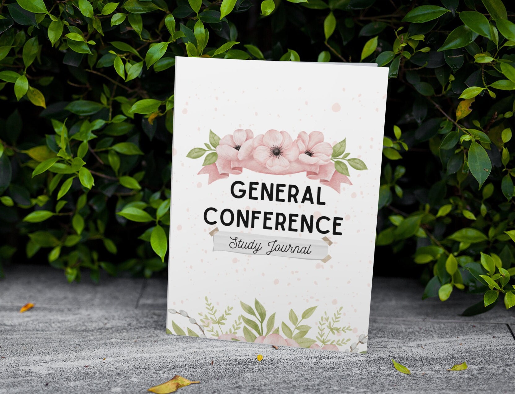 INSTANT DOWNLOAD Easter Themed LDS General Conference Notebook - Etsy
