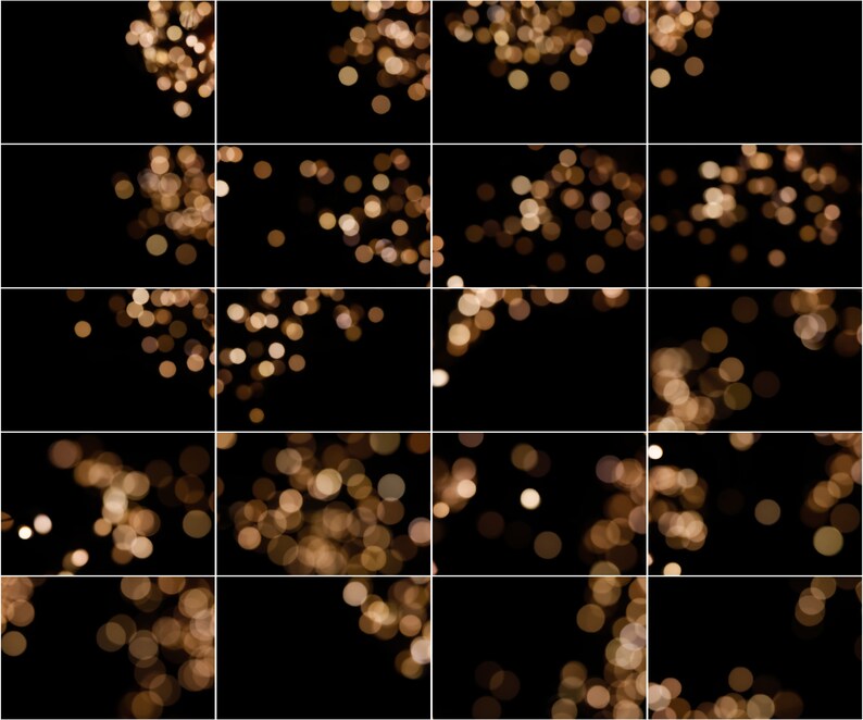 Champagne Bokeh Photoshop Overlays: Wedding Photo Effects (digital ...