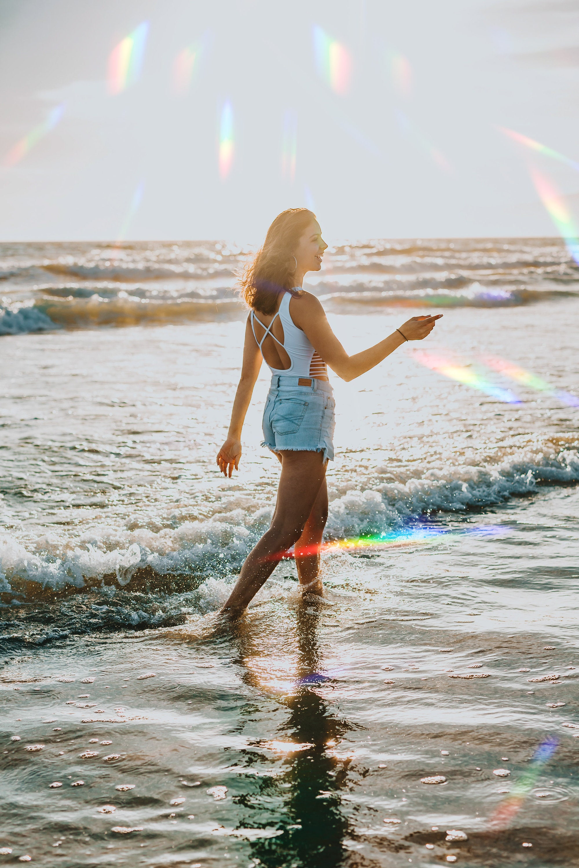 Rainbow Light Rays Photoshop Overlays 90 Overlay Bundle - Etsy