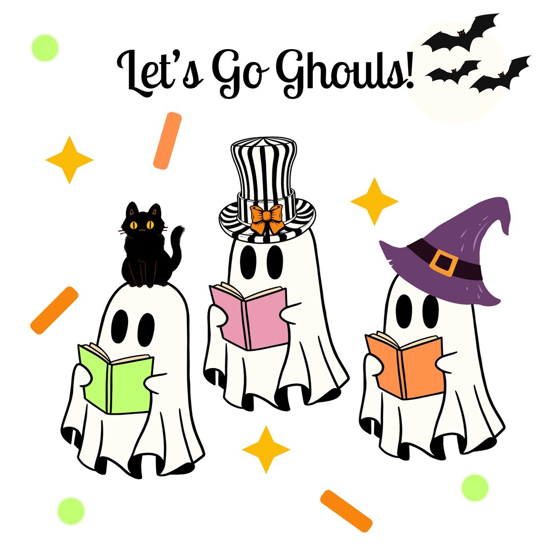 Let's Go Ghouls Png Let's Go Ghouls SVG Halloween - Etsy
