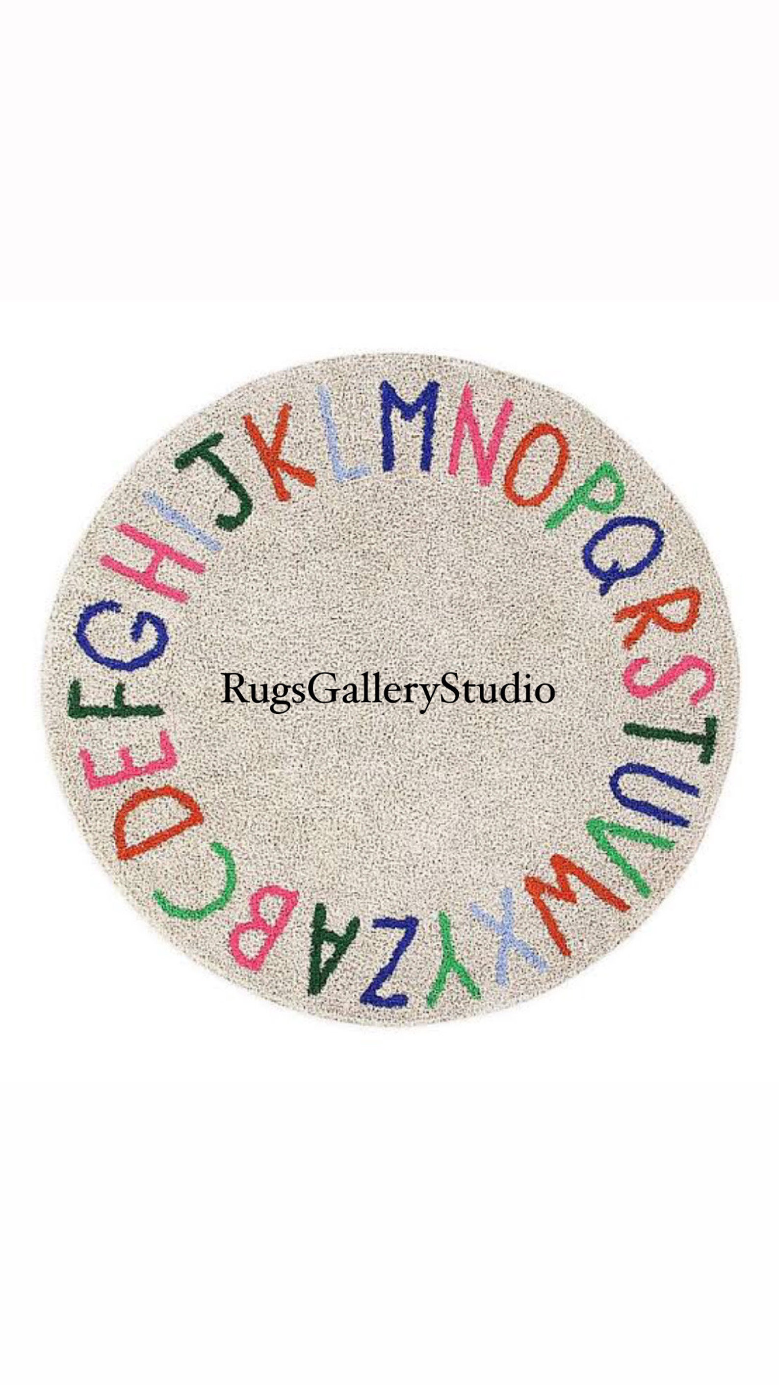 Alphabet Letter A-Z Hand Made Tufted Rug for Kids - Etsy Canada