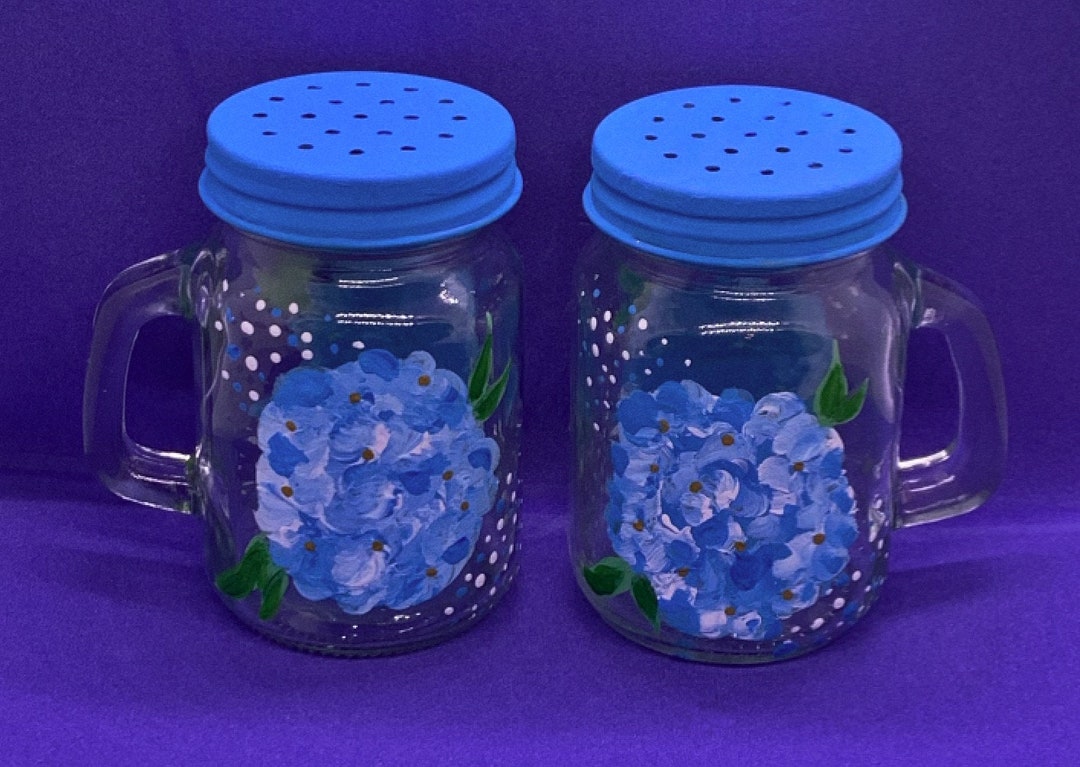 Mason Jar Salt and Pepper Shakers - Etsy