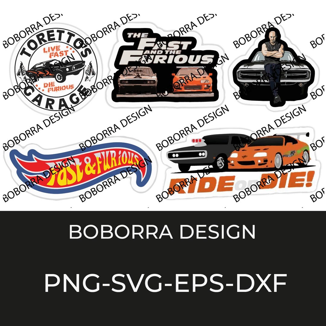 Fast and Furios Sticker, Fast and Furios Svg, Digital Download, Fast ...