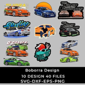 Fast and Furios Sticker, Fast and Furios Svg, Digital Download, Fast ...