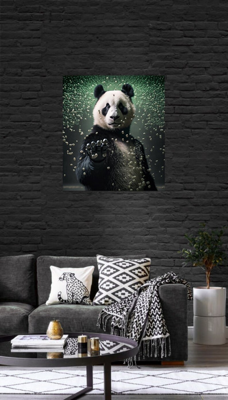 The Panda Matrix Poster | Digital Download | Movie Poster | Panda Kung ...
