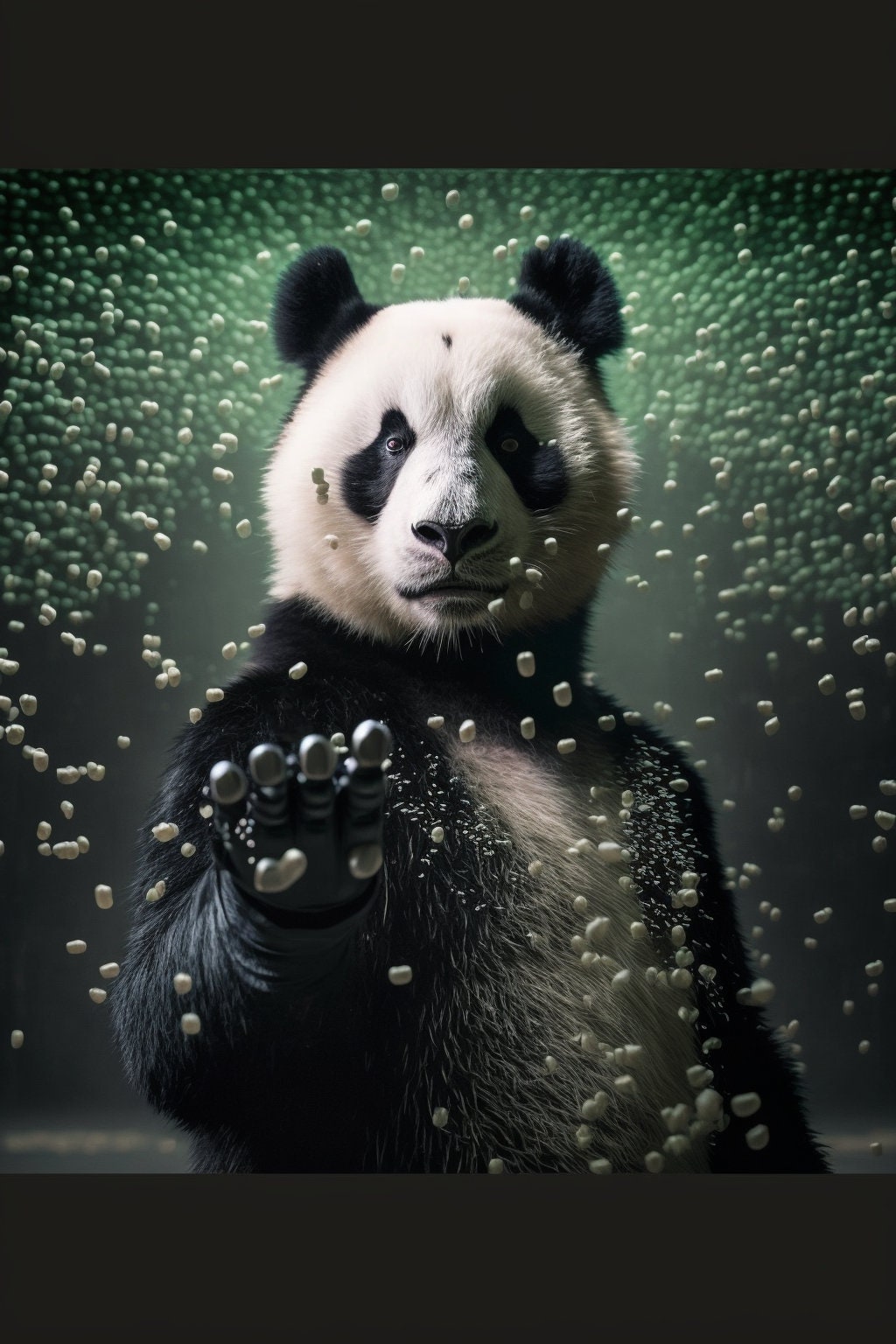 The Panda Matrix Poster | Digital Download | Movie Poster | Panda Kung ...