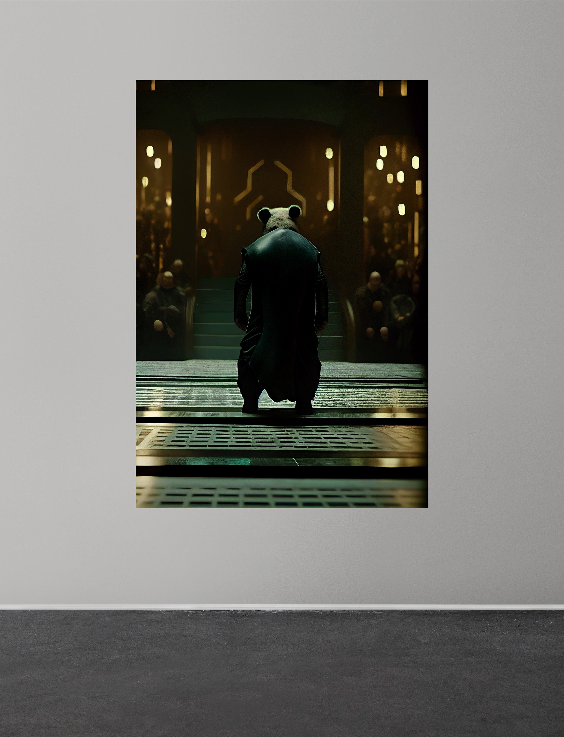 The Panda Matrix Poster Digital Download Movie Poster Panda Kung Fu ...