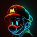Abstract Super Mario Digital Art | Digital Download | Movie Poster ...