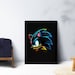 Abstract Sonic Digital Art | Digital Download | Cartoon Poster | Wall ...