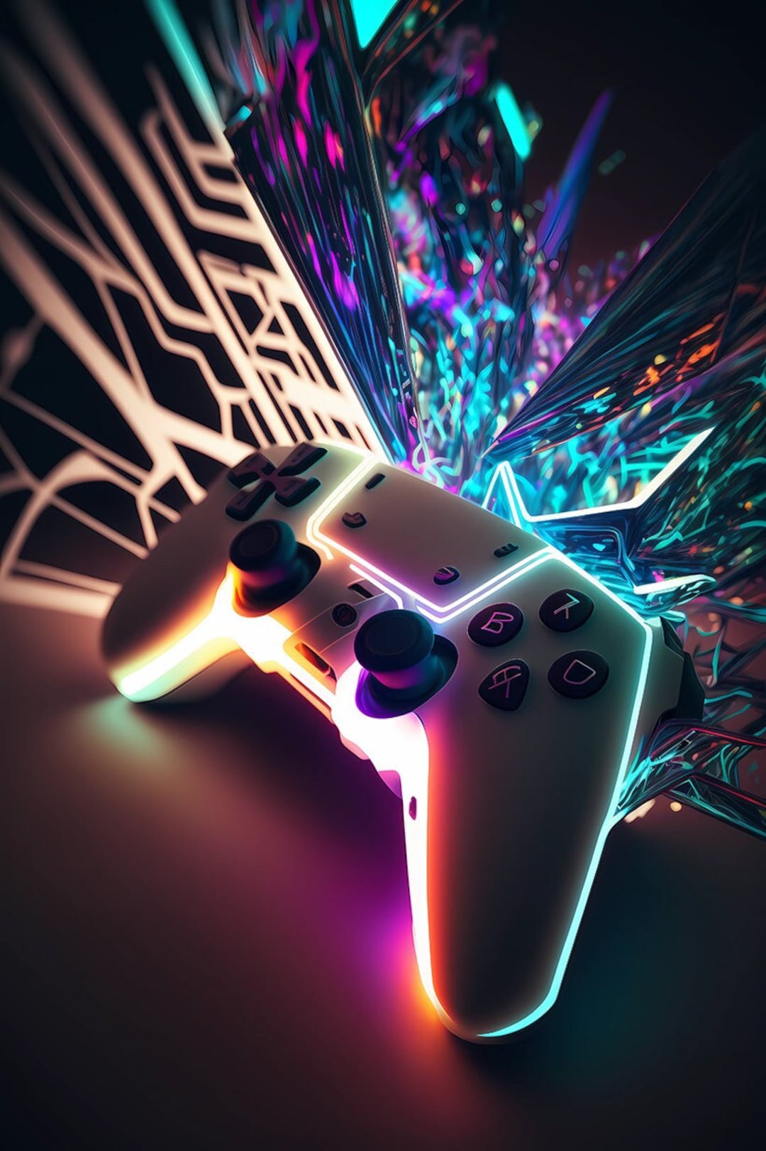 Gamer Print | Wall Art | Gaming Picture | Gamer Gift | Playstation ...