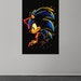 Abstract Sonic Digital Art | Digital Download | Cartoon Poster | Wall ...