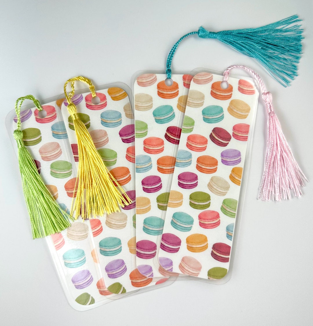 Macroon Bookmark - Macaron Signet - Etsy