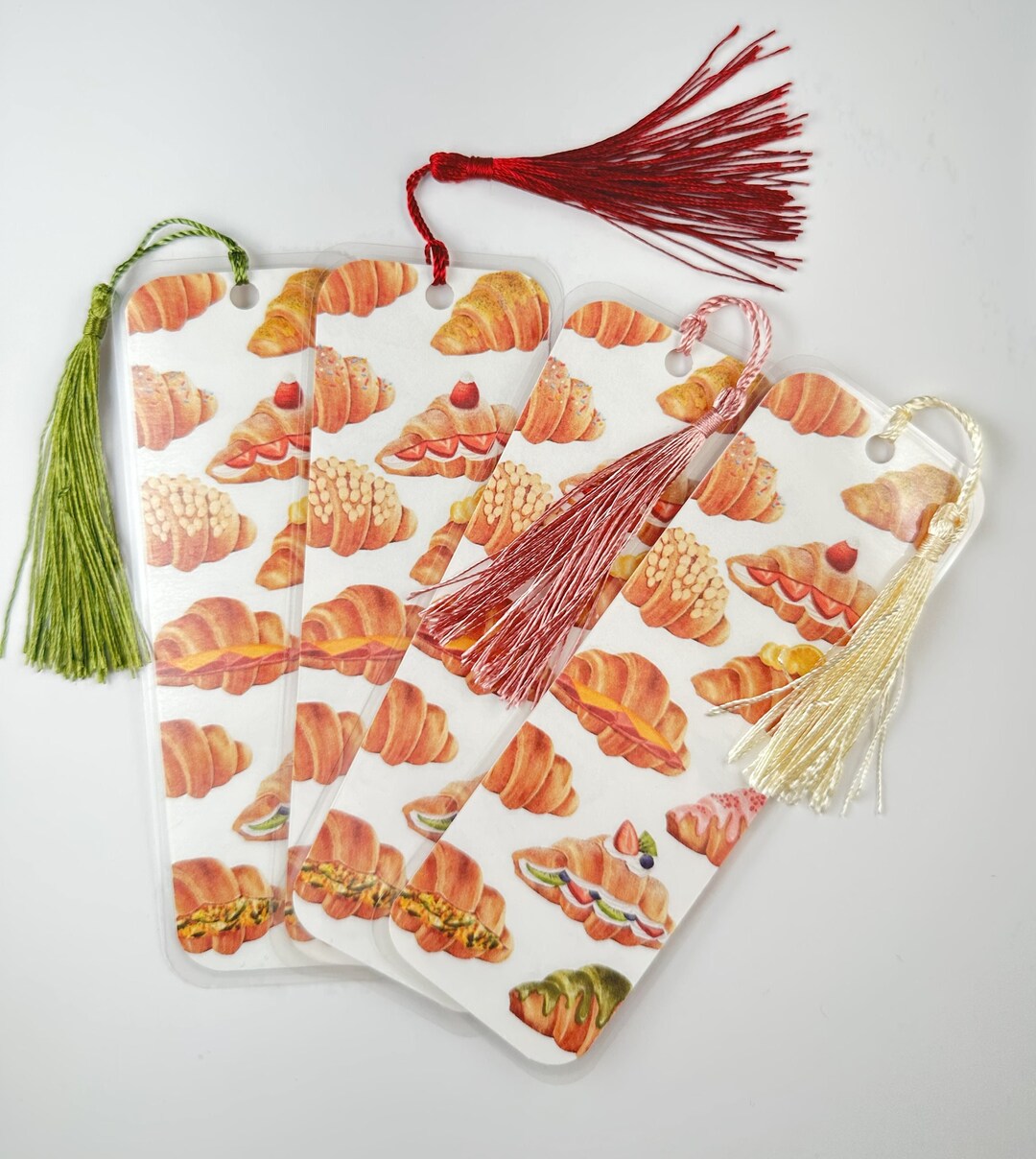 Croissant Bookmark | French Pastry Bookmark - Etsy