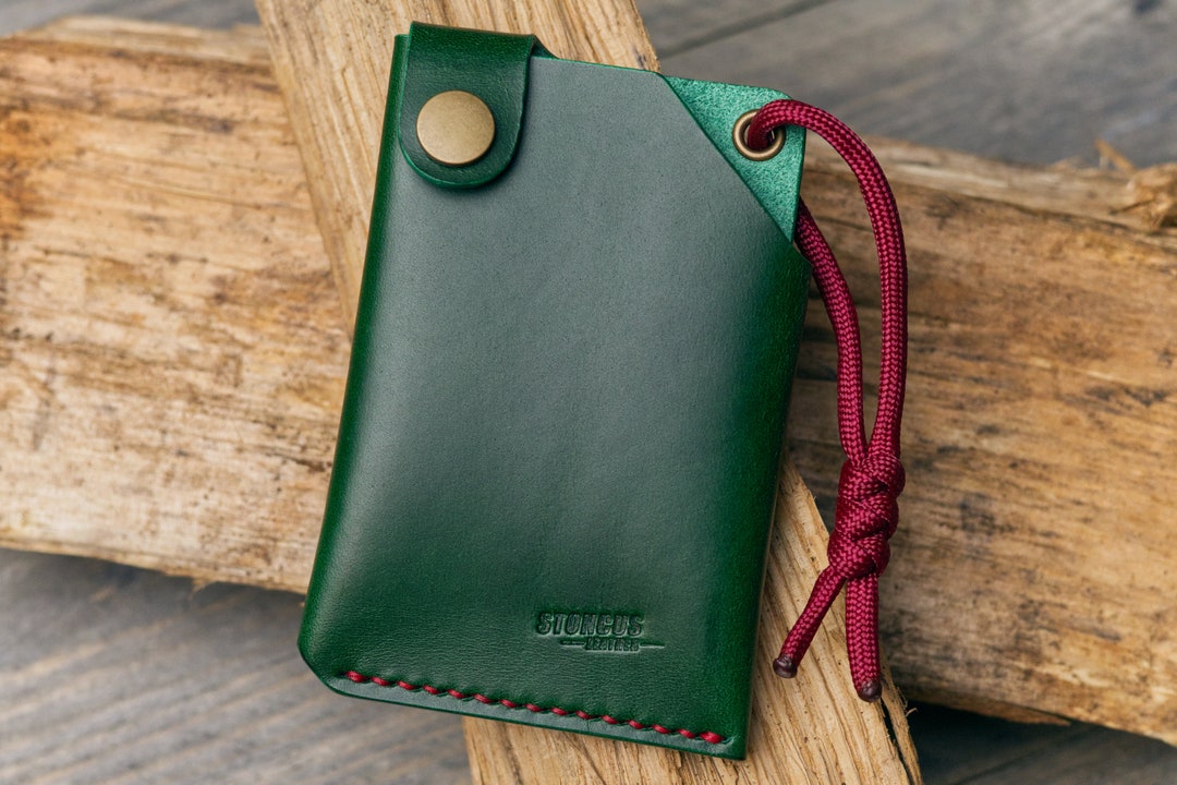 EDC Wallet, EDC Leather Wallet, Card Wallet, Minimalist Wallet, Mens ...