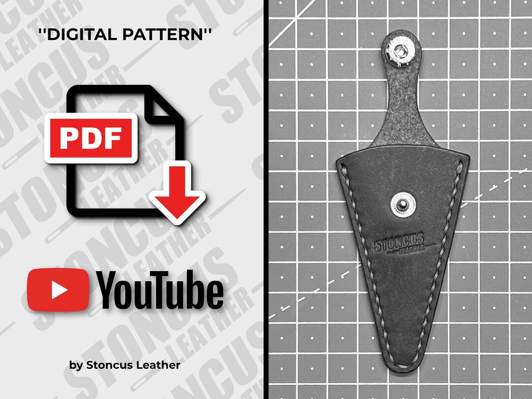 Leather Scissor Case PDF Pattern, Scissor Holder (digital Download) - Etsy