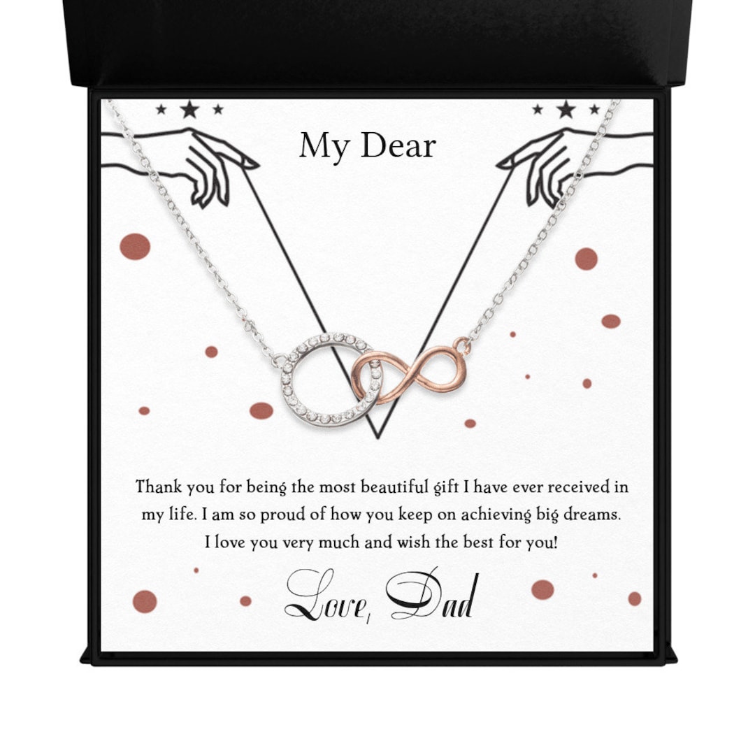 Show Your Eternal Love With - Infinity Circle Necklace, 18"-24 ...