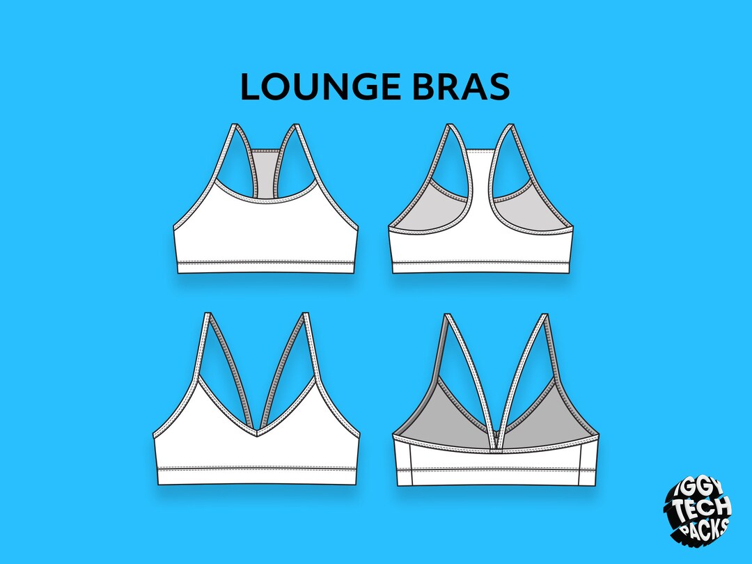 Lounge Bras Skims Vector Downloadable File for Adobe - Etsy