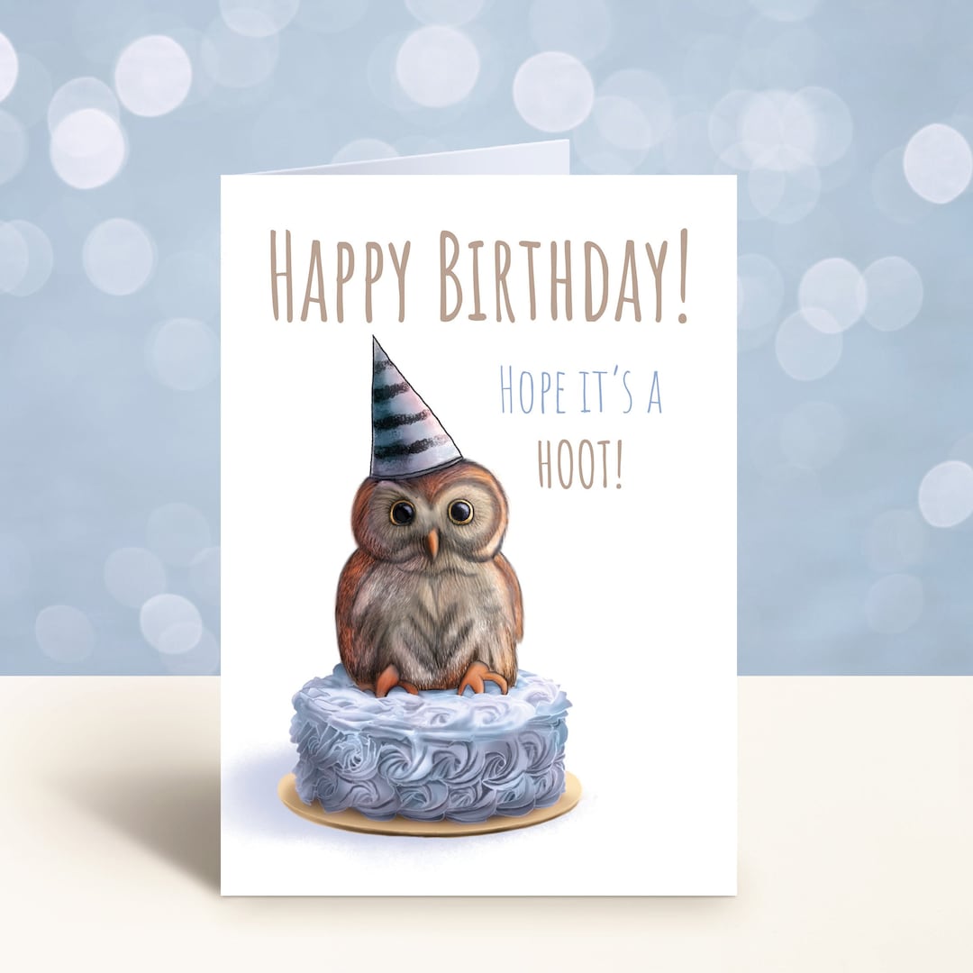 Happy Birthday Printable Card: Punny Card Printable Birthday Card JPG ...