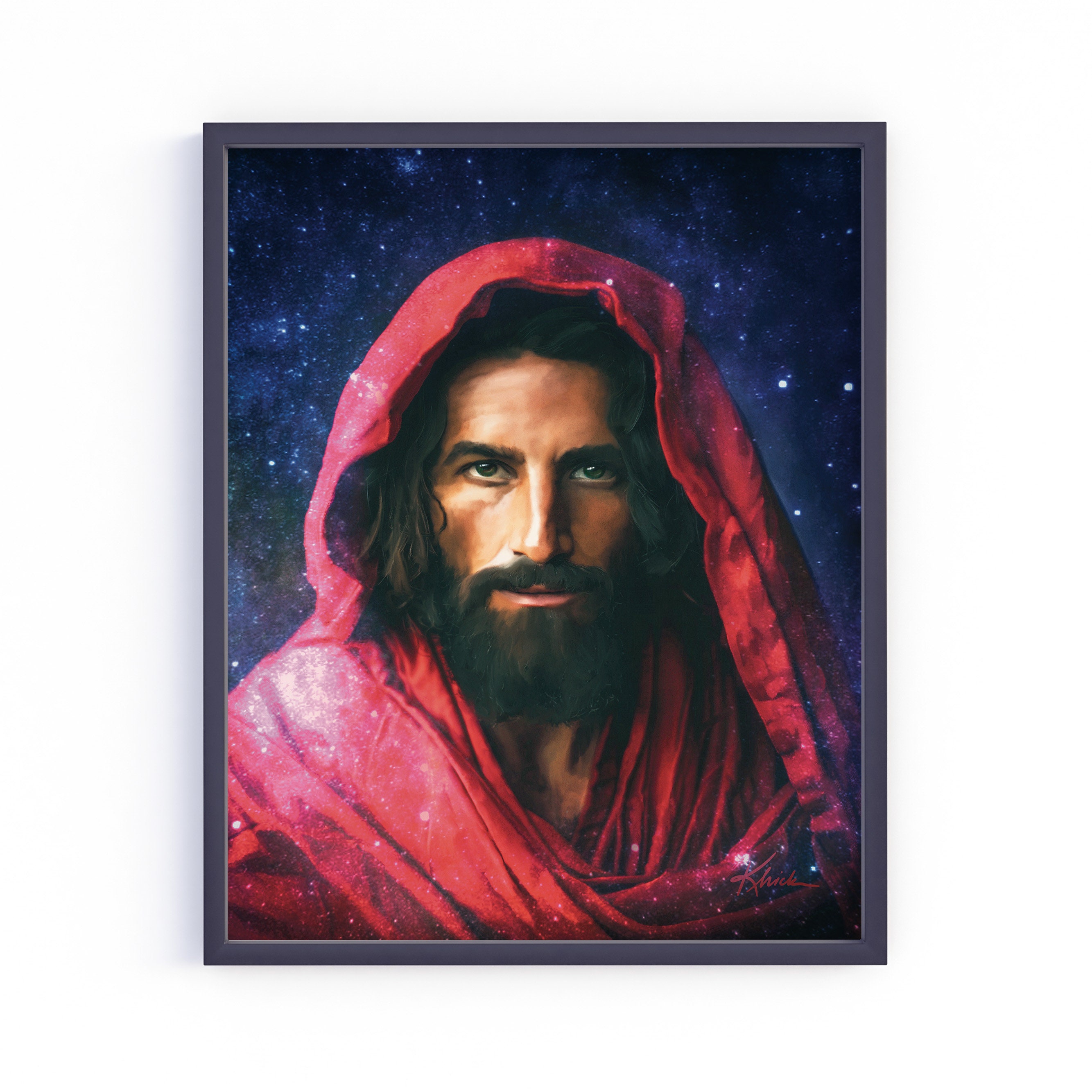 Digital Download Jesus Art Second Coming Christ in Red Robe Religious ...