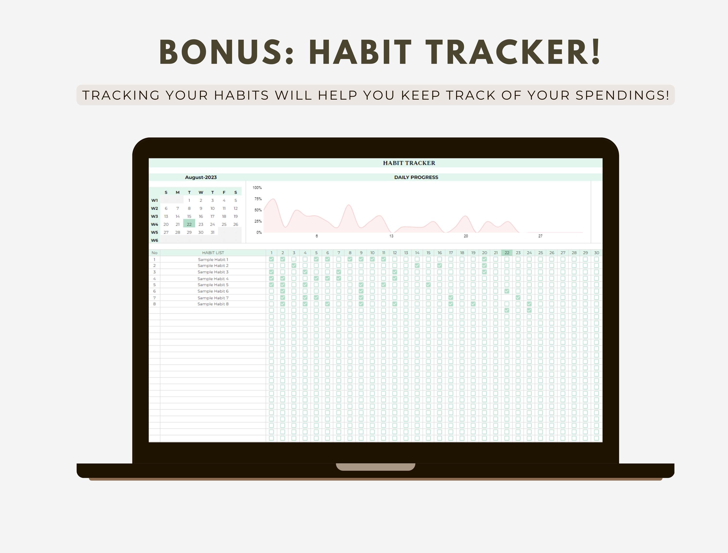 Christmas Gift Tracker Google Excel Spreadsheet, Christmas Budget ...